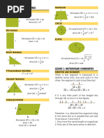 Mensuration Formulas Class 10 PDF | PDF