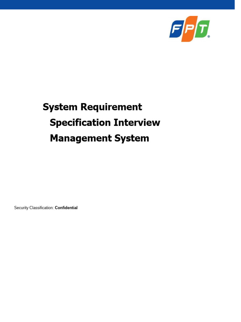 Intervew Management Project - v1.5 | PDF | Password | Use Case