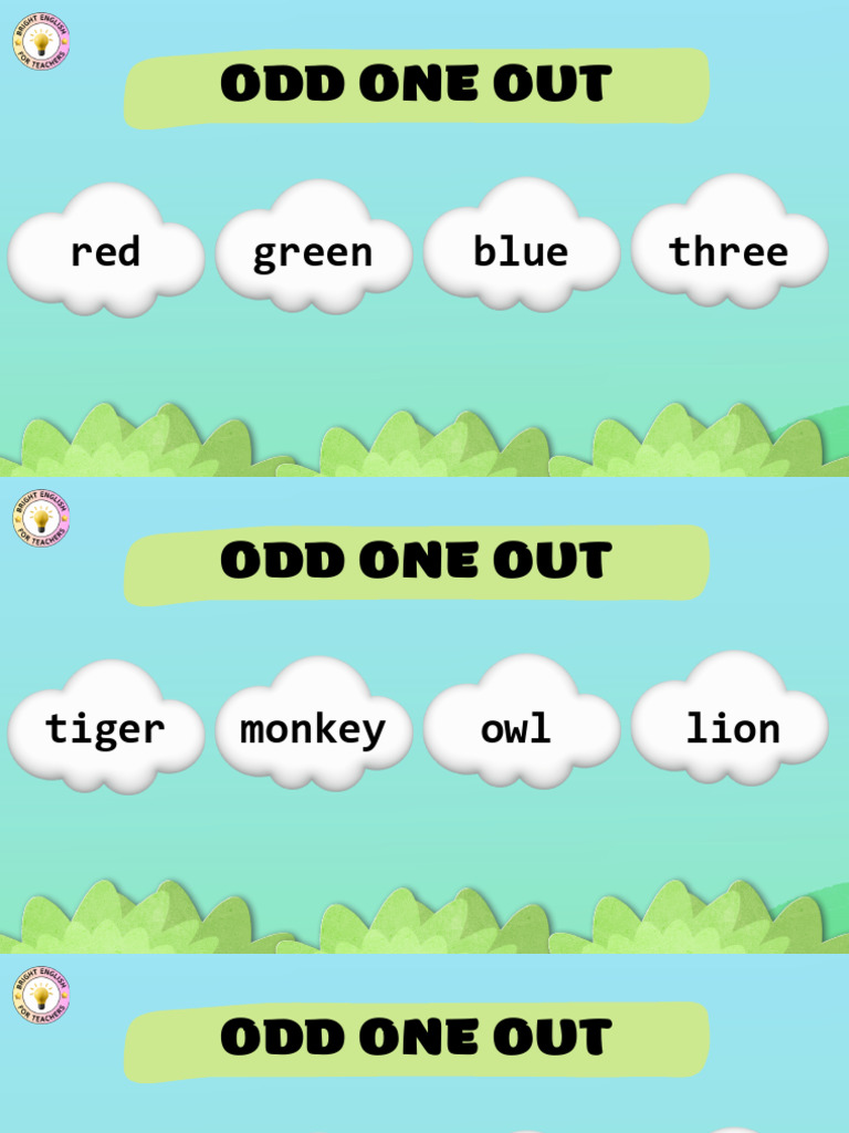Odd One Out 2 Pdf