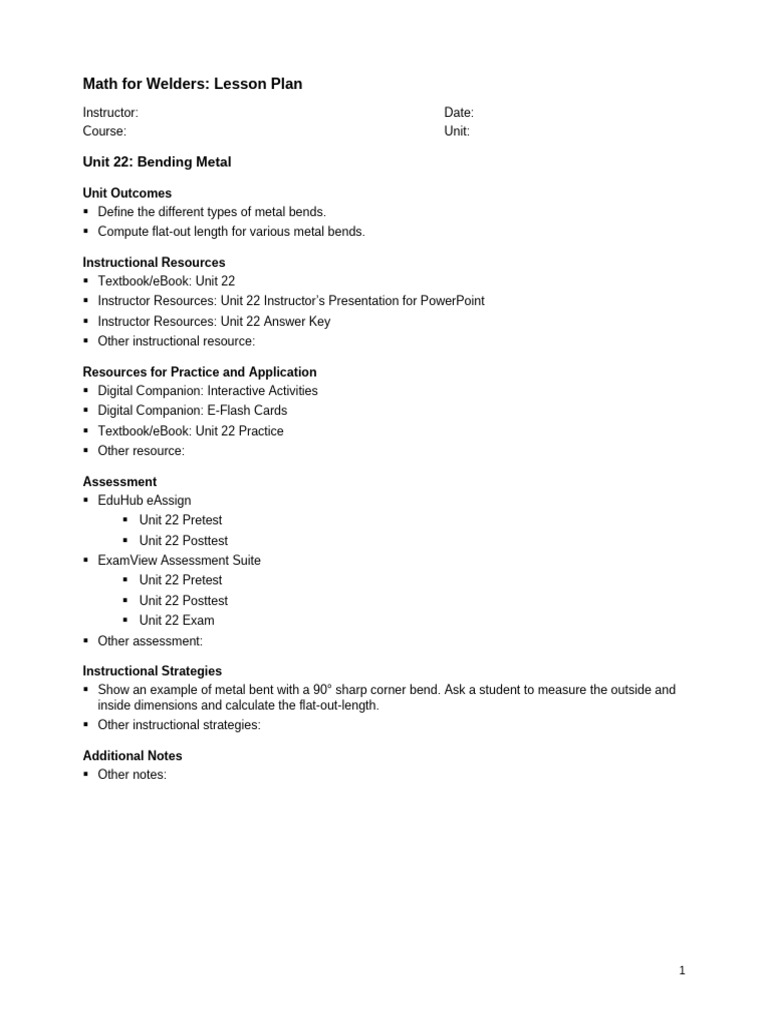 unit22_lessonplan | PDF