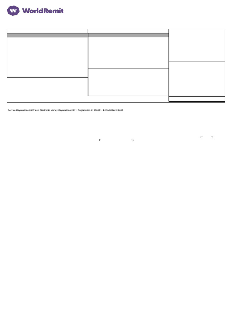 Proof of Payment: (Customer Copy) | PDF | Wire Transfer | Money