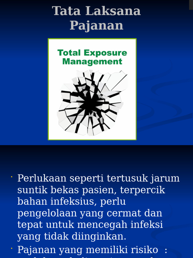 Tatalaksana Pajanan | PDF | Pengembangan Diri | Kesehatan Holistik