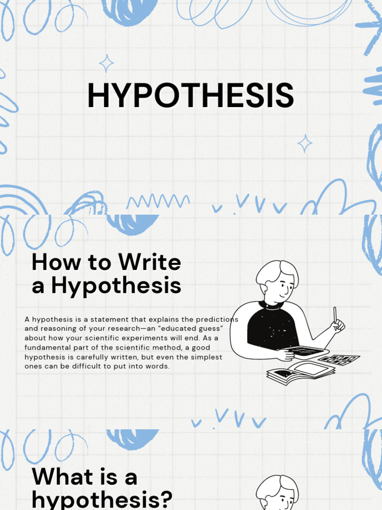 HYPOTHESIS | PDF | Hypothesis | Experiment
