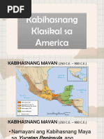 Ang Kabihasnang Aztec | PDF