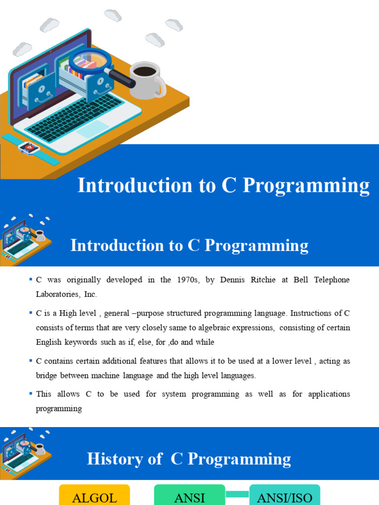 Introduction To C Programming Pdf Computer Program Programming 8797