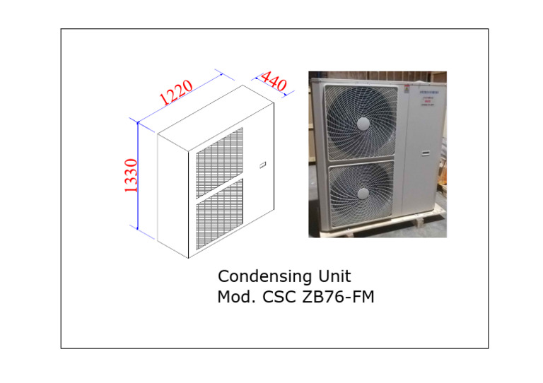 Naadu Maldives Condensing Unit | PDF