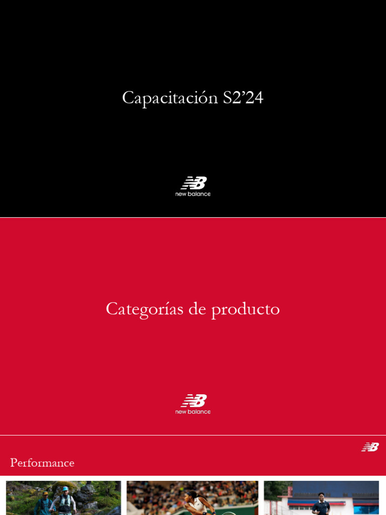 New Balance - Capacitaciones - VISUAL S2'24 | PDF