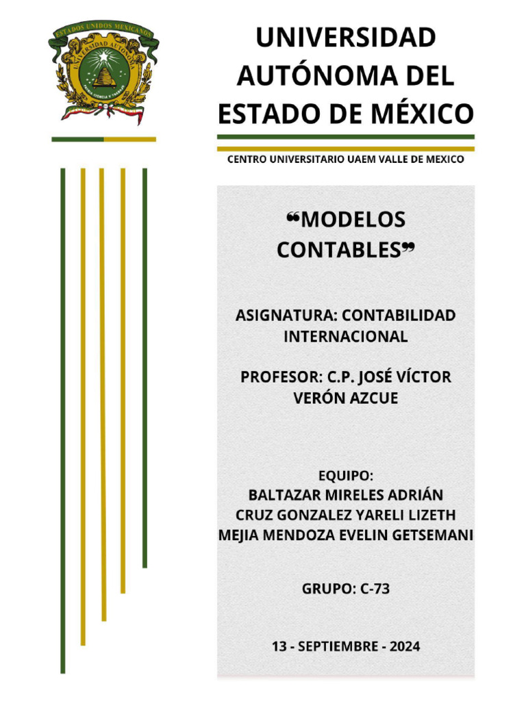 Modelos Contables | PDF
