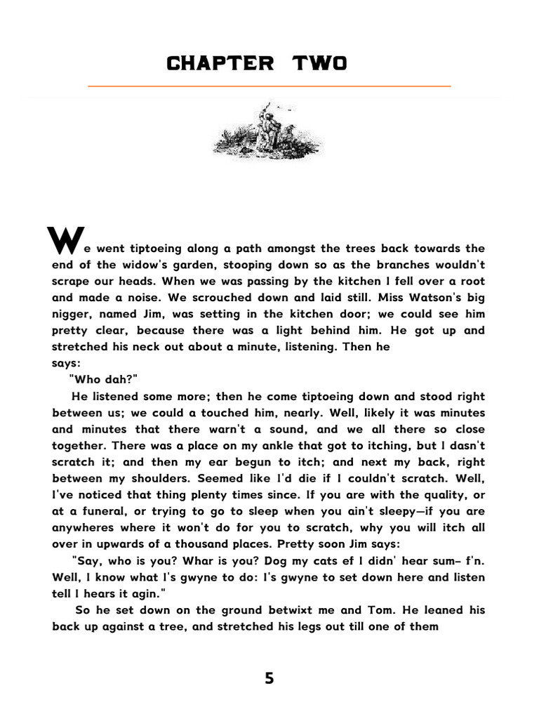 E Went Tiptoeing Along A Path Amongst The Trees Back Towards The End of ...