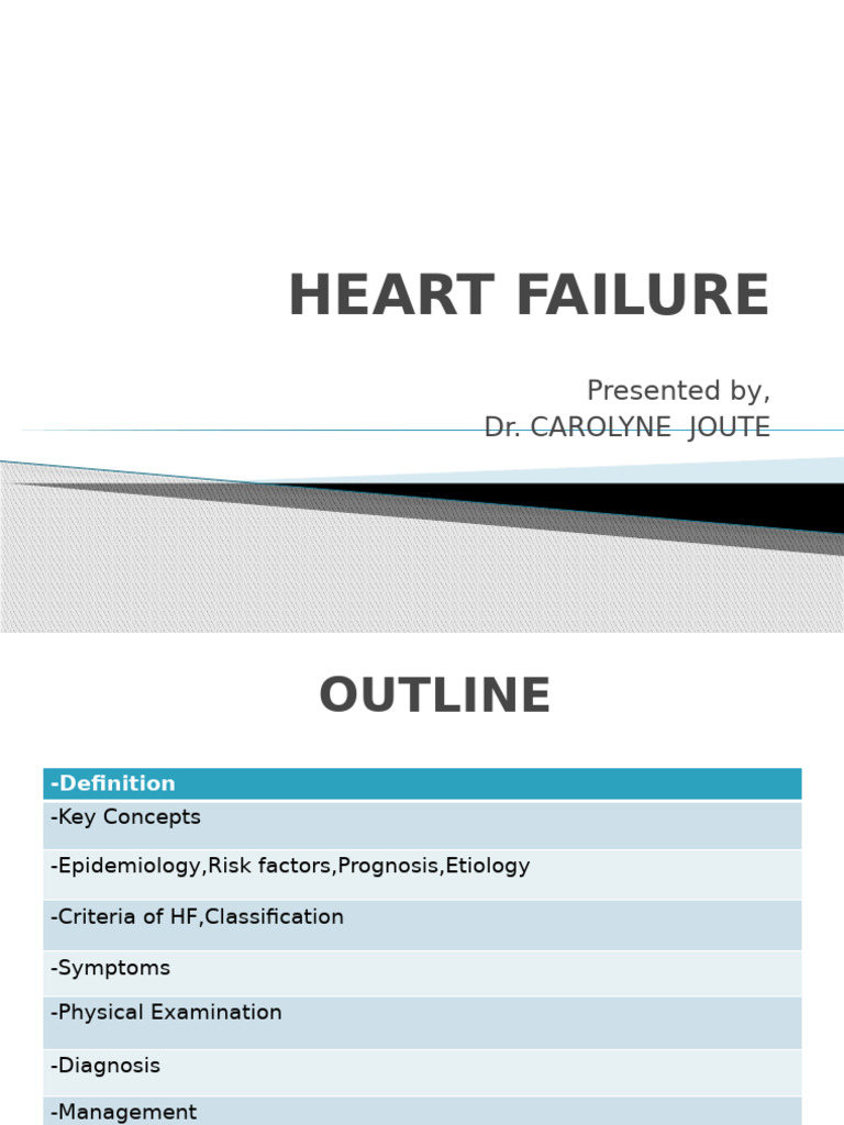 HEART FAILURE | PDF | Heart Failure | Heart