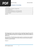 Prospective Analysis in Financial Statements | PDF | Valuation (Finance) | Expense