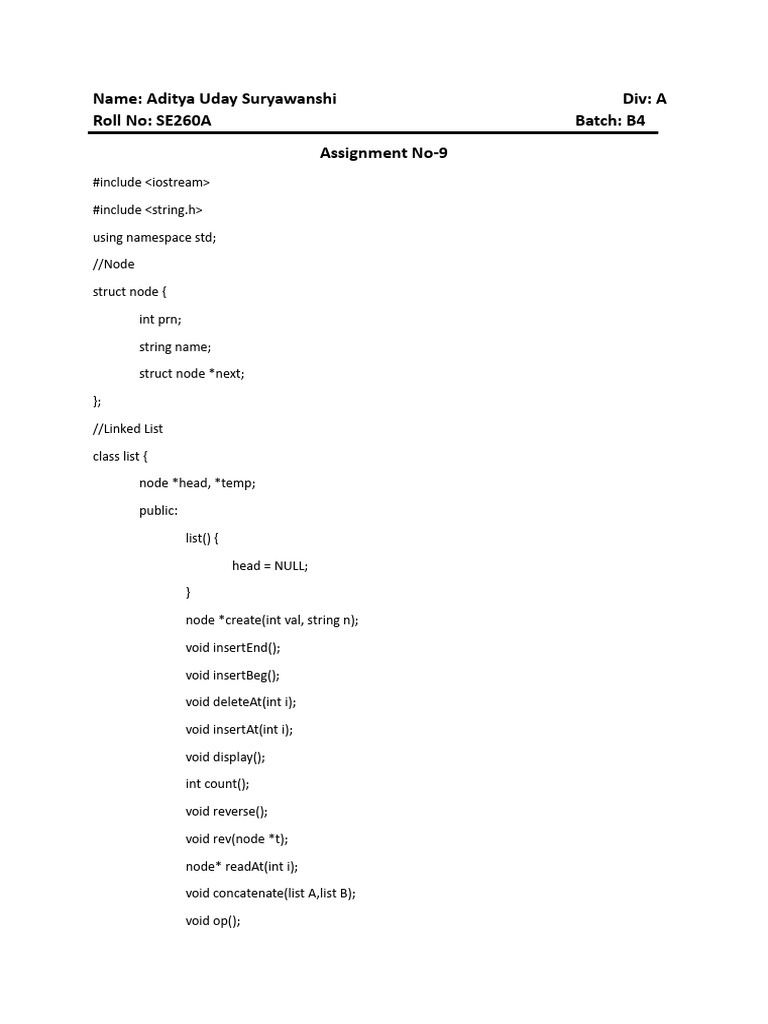 Fds 9 Practical | PDF | Pointer (Computer Programming) | Algorithms And Data Structures
