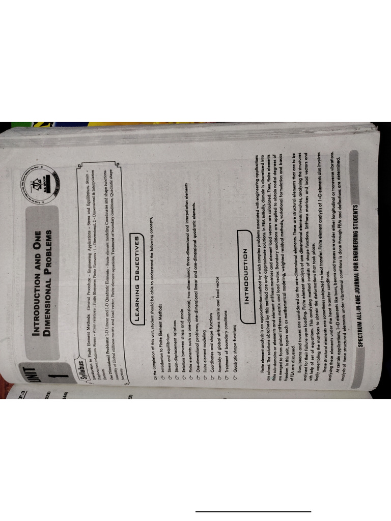 Finite Element Methods Spectrum | PDF | Image Scanner | Imaging