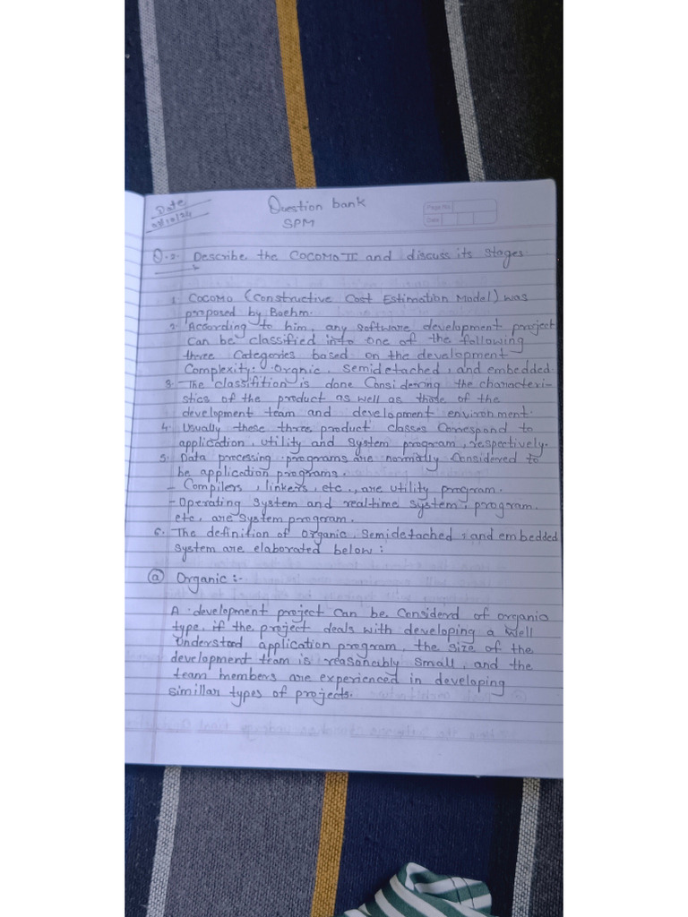 SPM 2nd Unit Answer | PDF