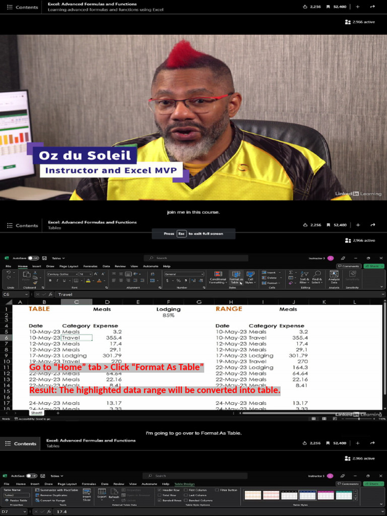 Excel - Advanced Formulas and Functions | PDF | Computer Programming | Computing