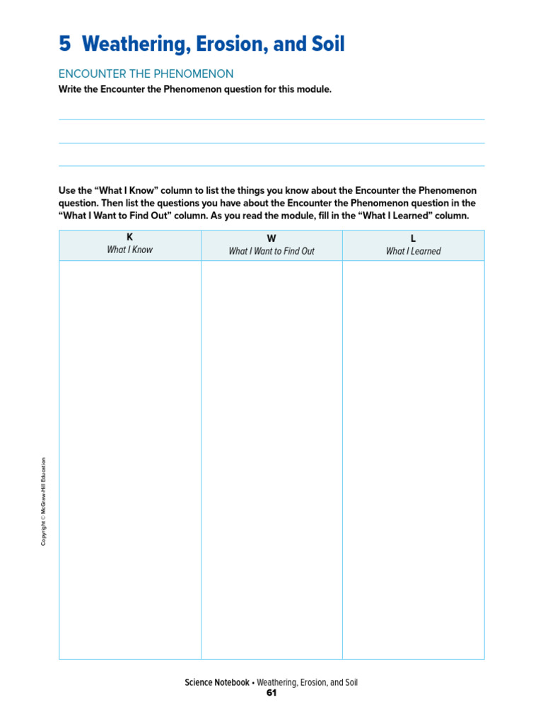 CH-5-Sec-1-Weathering Assignment - Edited | PDF | Weathering | Soil