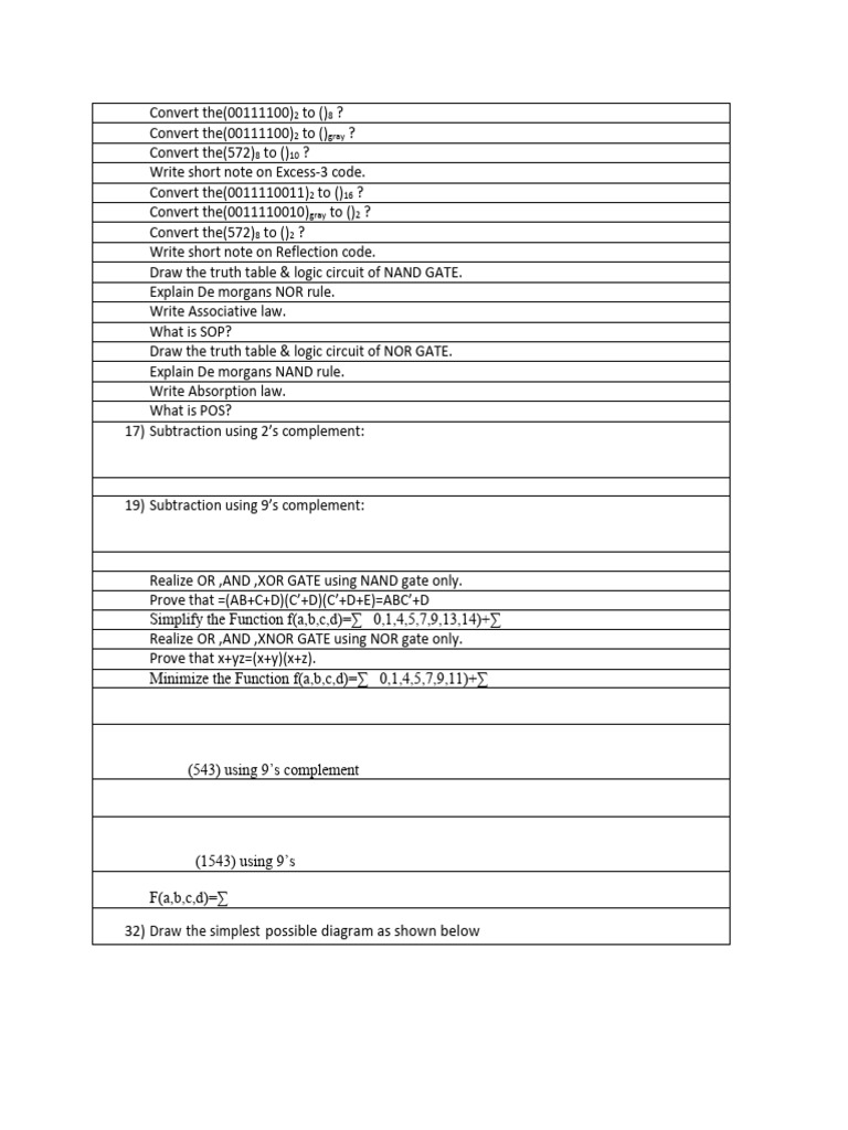 De Assignment 1 Pdf Computers 9707