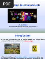 Cours sur les Rayonnements Ionisants | PDF | Neutron | Rayonnement ionisant