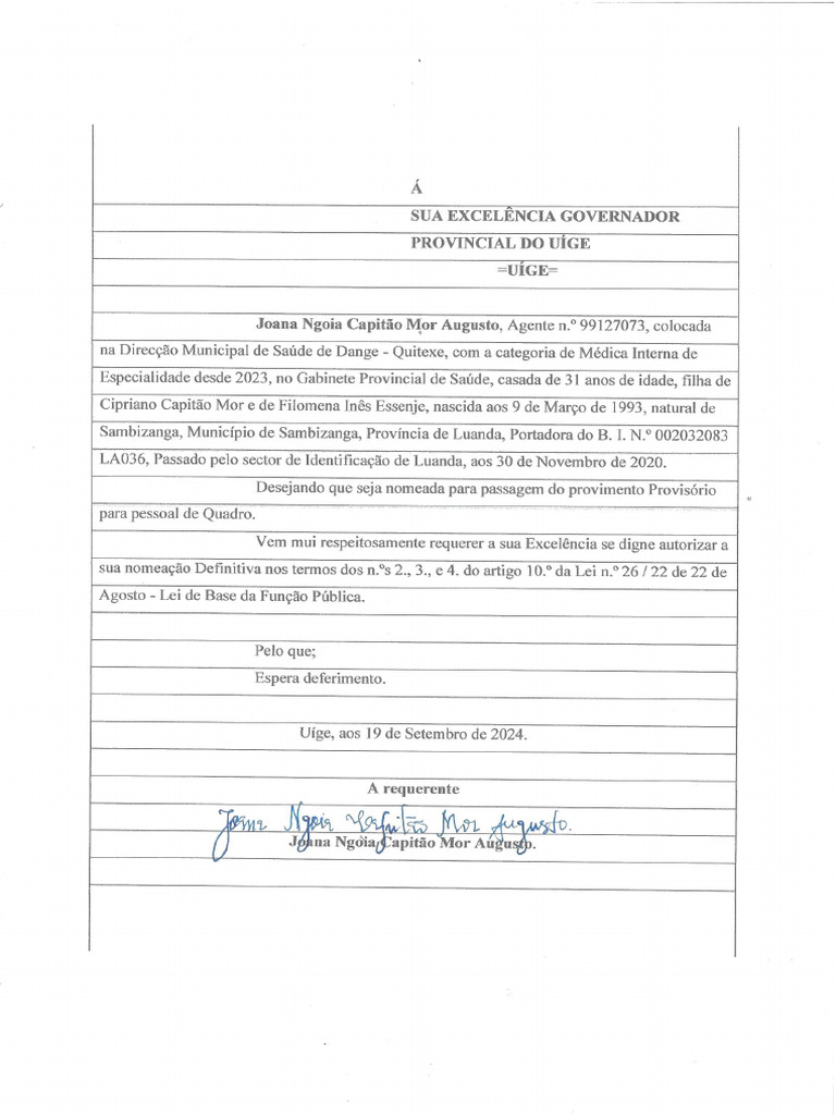 Requerimento 1 | PDF