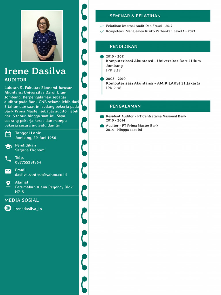 CV Irene | PDF