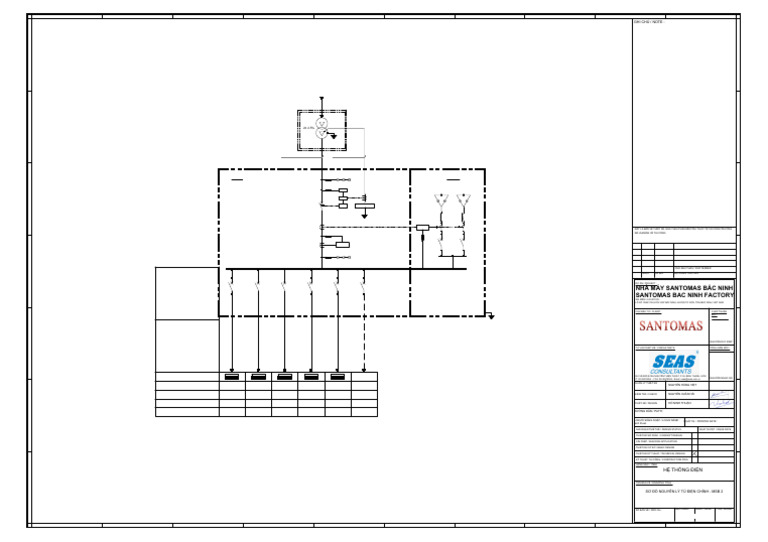 Ee-102 Main Switch Boards Single Line Diagram - MSB 2 | PDF
