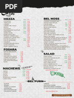 Berenjak-Borough-Food-Menus Menu | PDF | Yogurt | Kebab