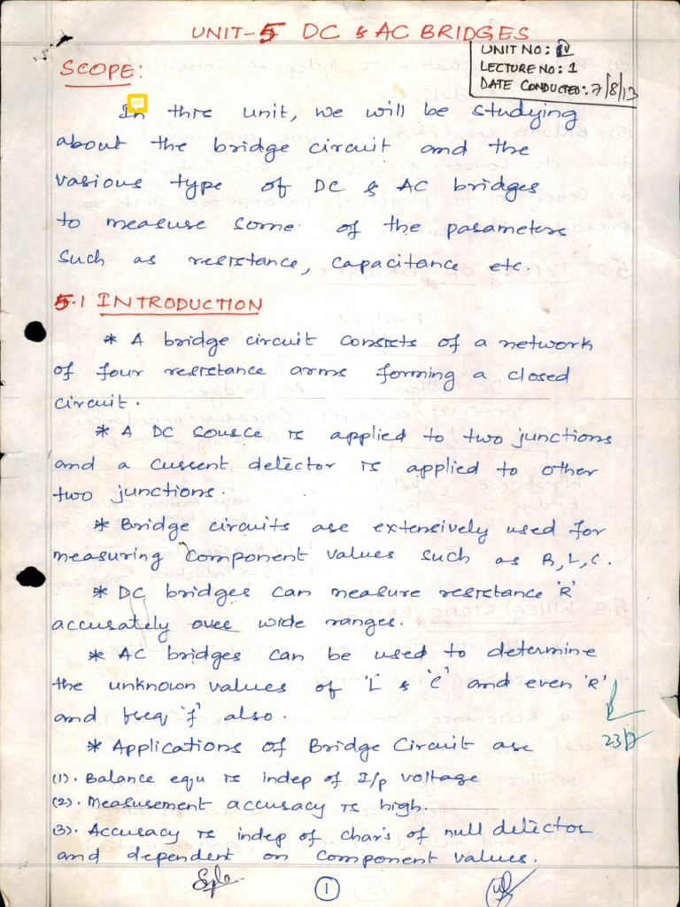 Emi Unit-5 - KNB Notes | PDF