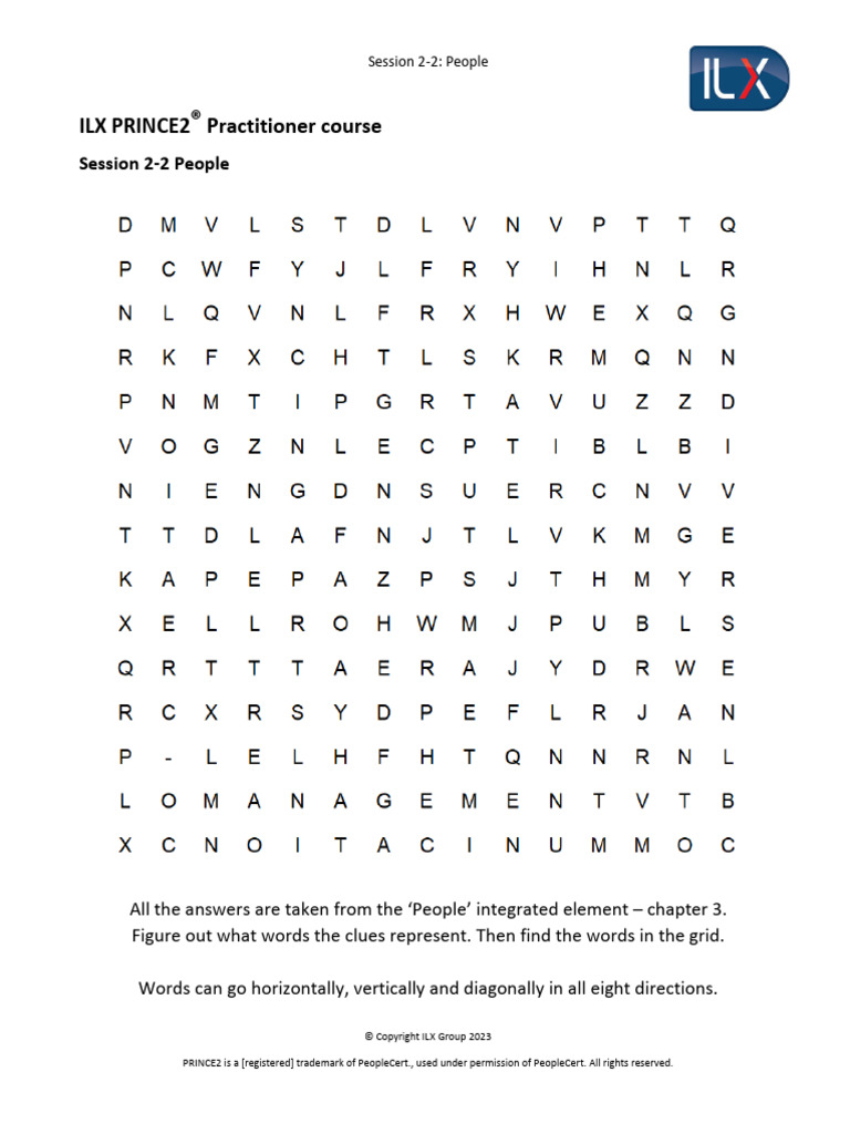 PEOPLE - Wordsearch | PDF | Word Search