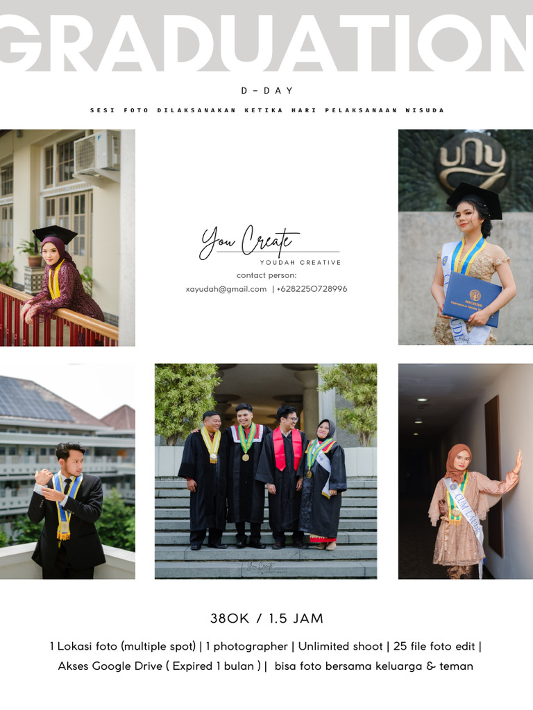 Pricelist Wisuda 2024 | PDF