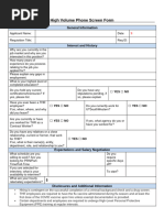 HR Service Request Form | PDF