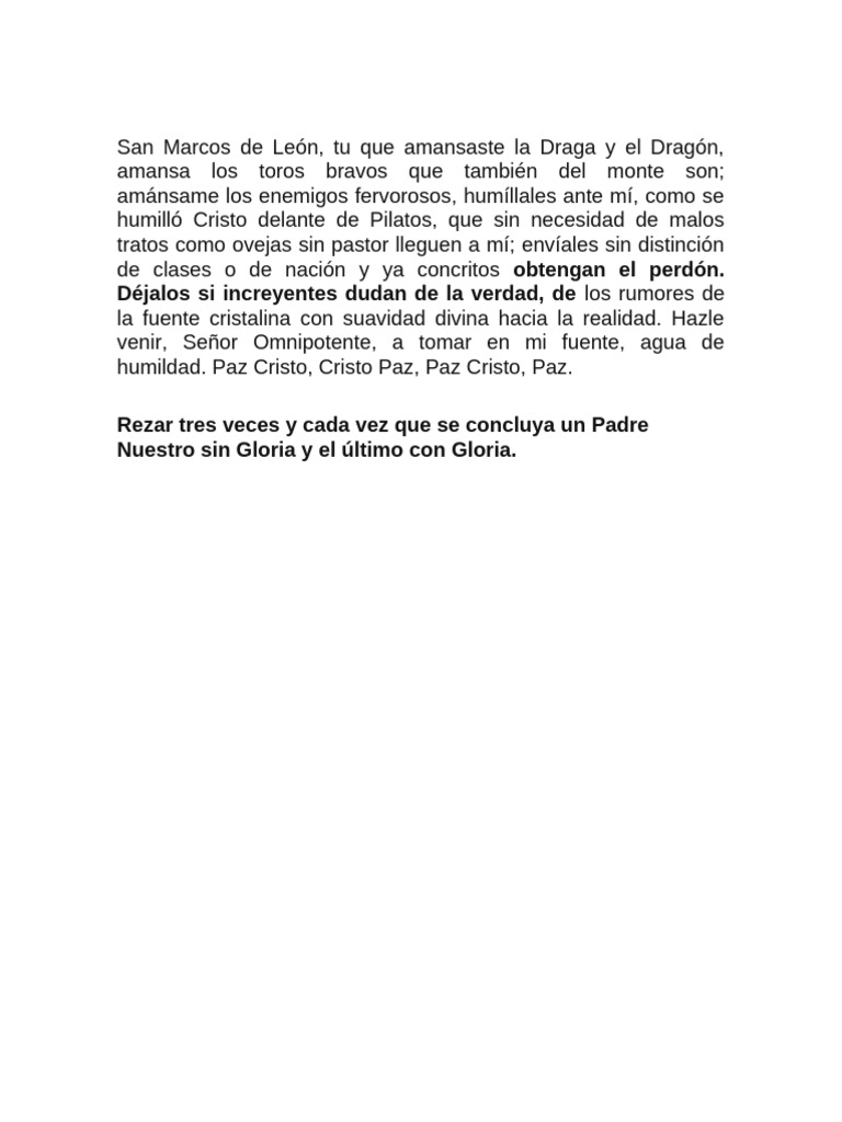 San Marcos de León | PDF