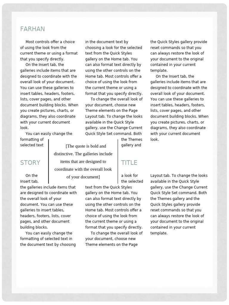 Farhan | PDF | Page Layout | Computing