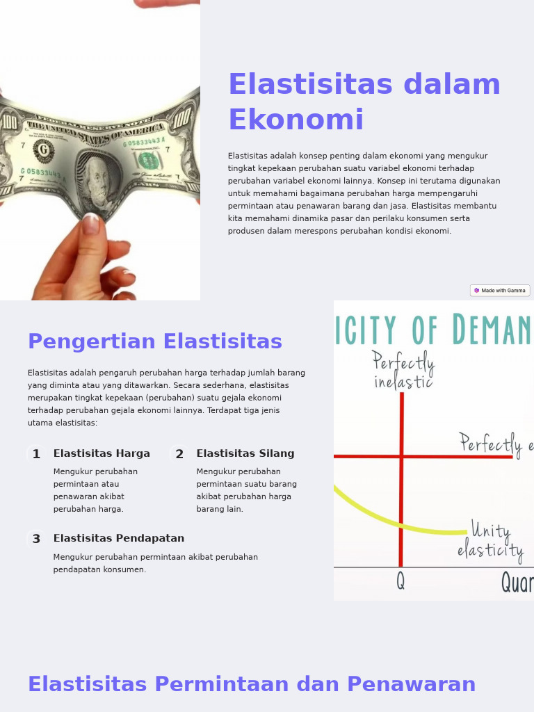 Elastisitas Harga | PDF | Ilmu Sosial