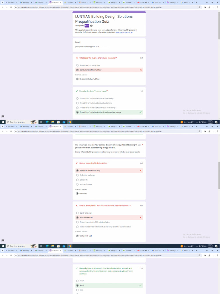 Pre Qualification Quiz Result | PDF