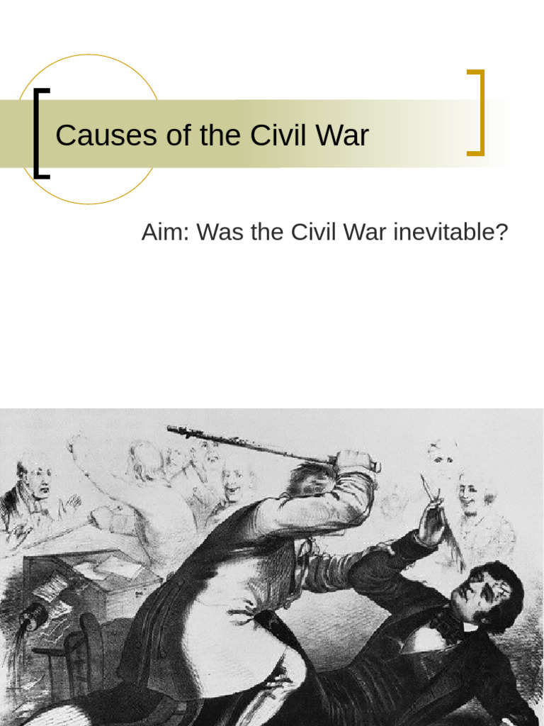 Causes of The Civil War | PDF | John Brown (Abolitionist) | Abraham Lincoln