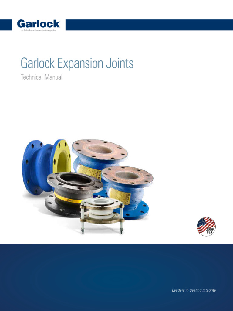 tm006 Garlock Expansion Joint Tech Manual Na 2020en | PDF | Pipe (Fluid ...