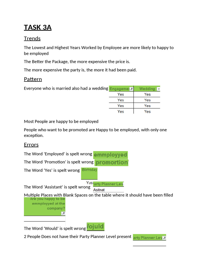 Comp 2 Task 3A | PDF | Career & Growth
