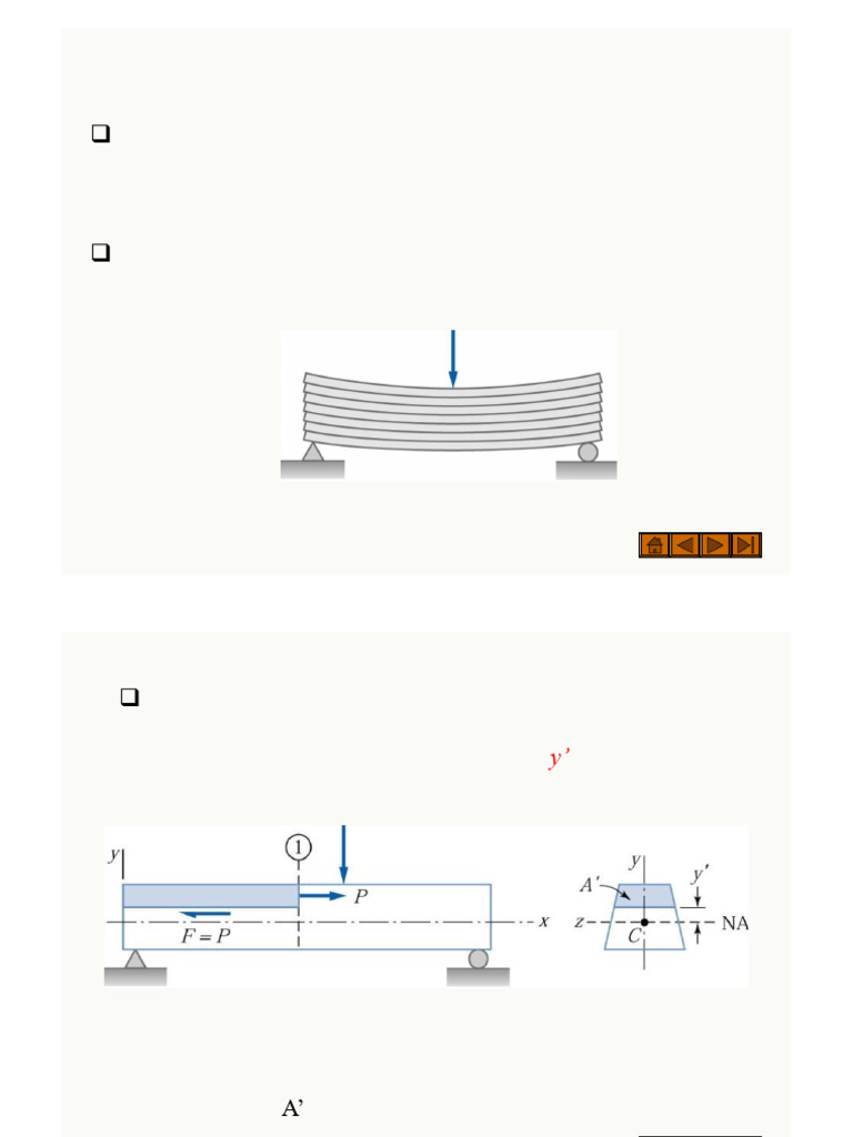 Vertical Shear Stress in Beams | PDF | Bending | Beam (Structure)
