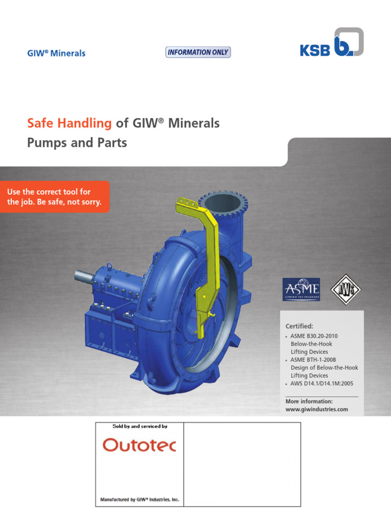 IOM LIFT DEVICE - s001 | PDF | Pump | Elevator
