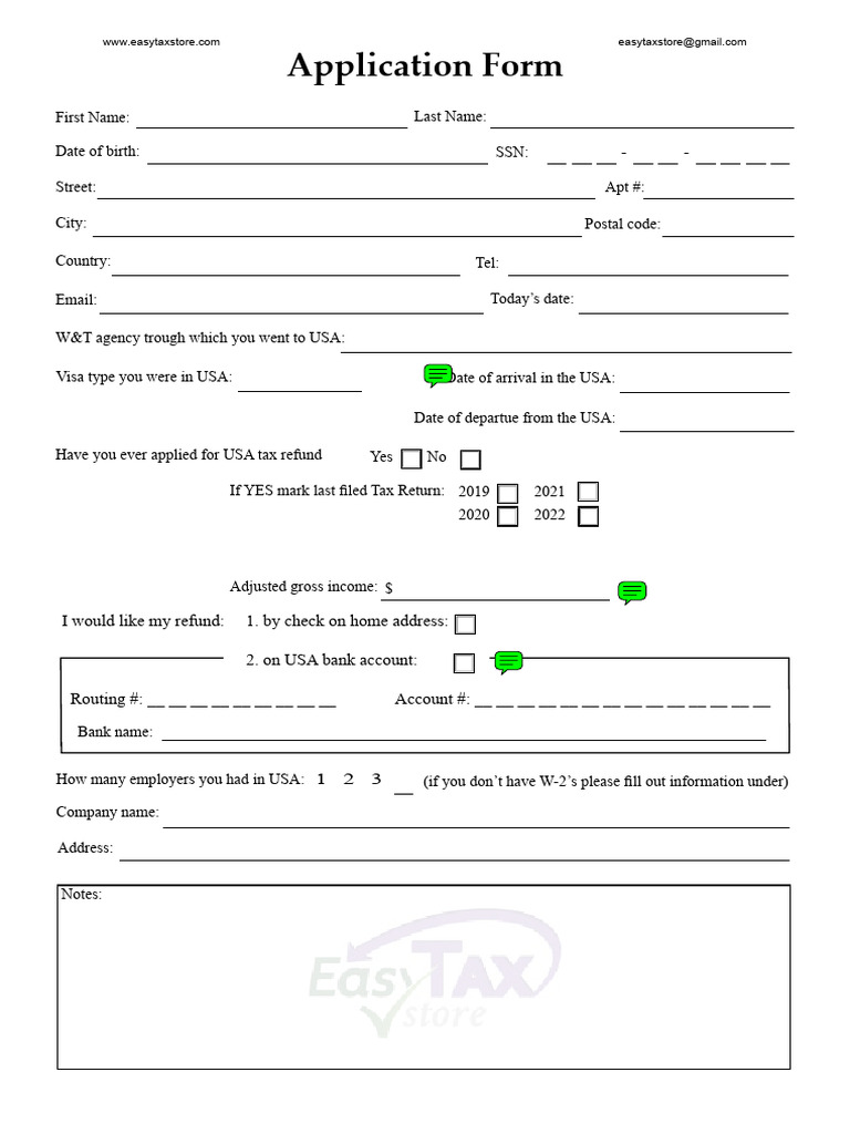 Info Pack Easy Tax Store English 2023 | PDF | Internal Revenue Service ...