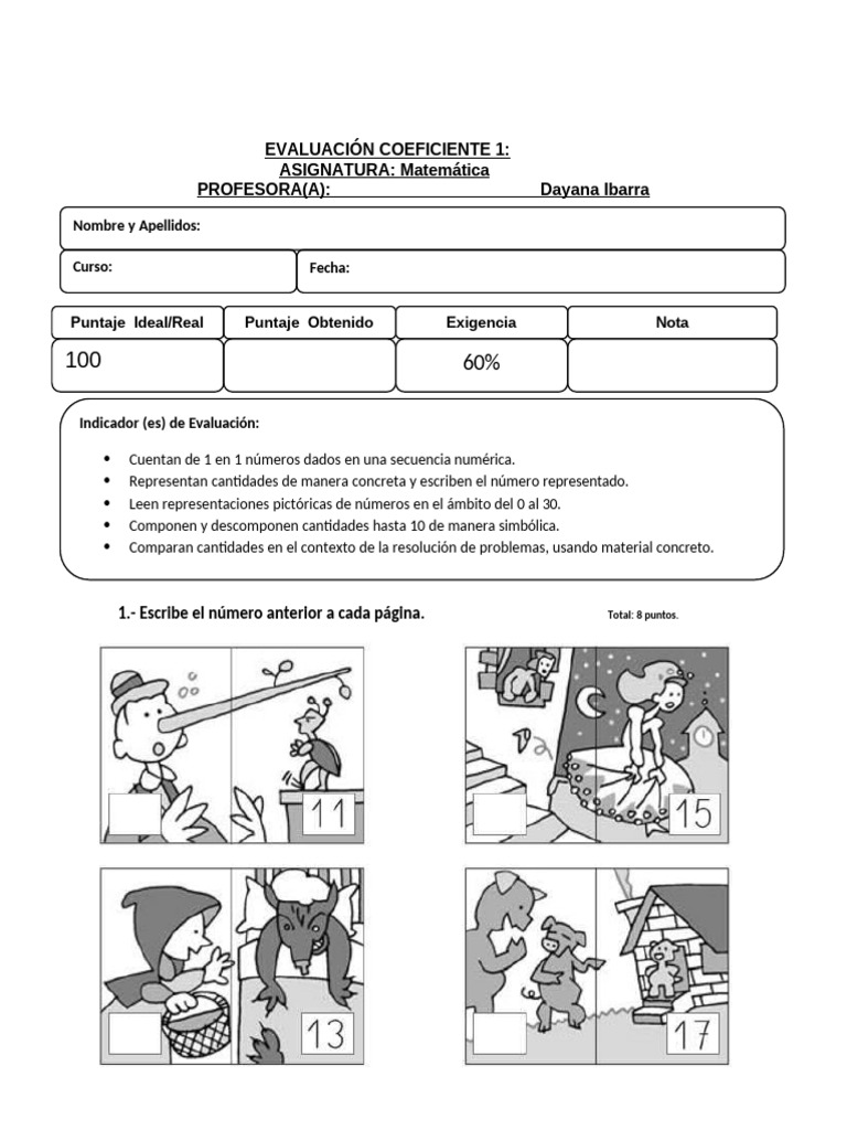 EVALUACI-N PARCIAL MATEM-TICA Julio | PDF