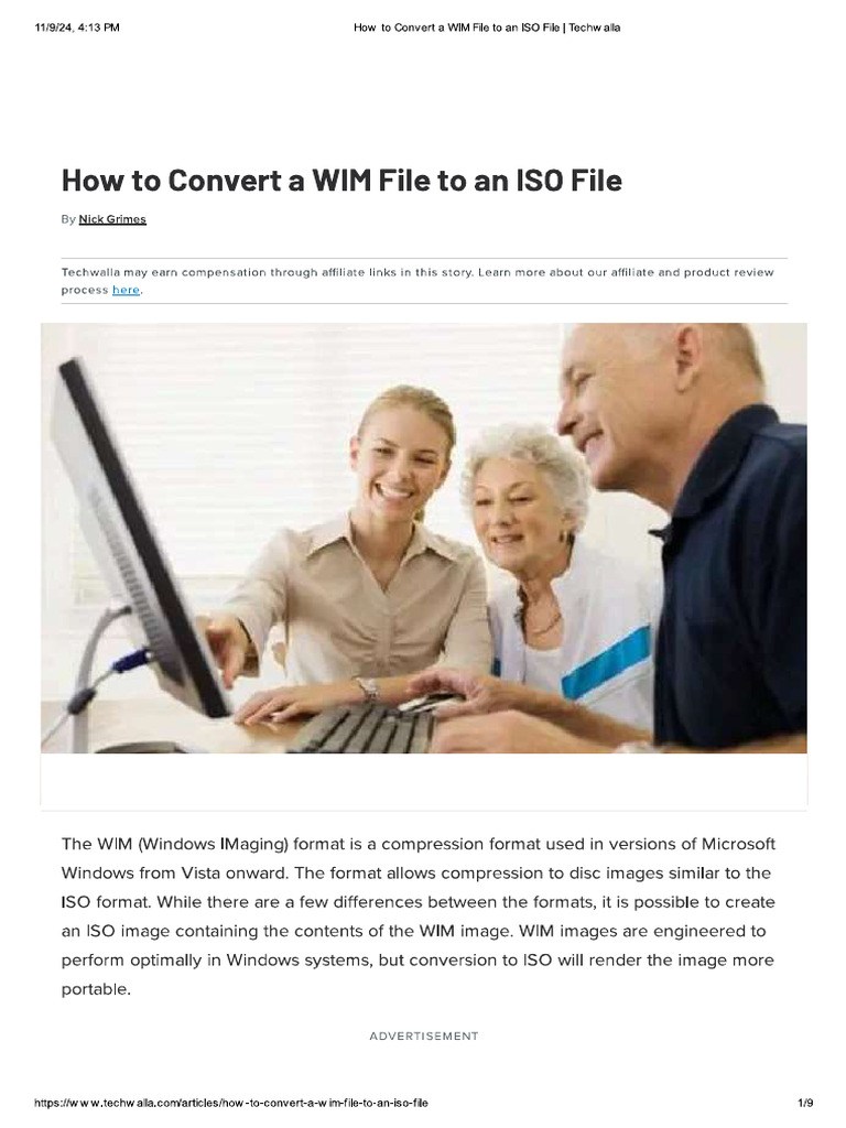 Wim To Iso | PDF
