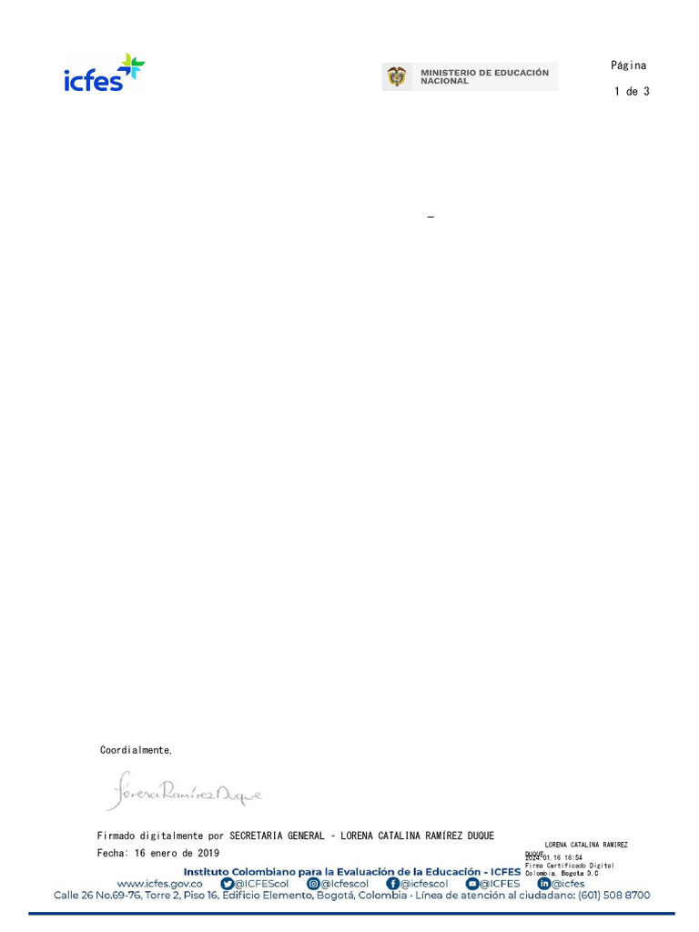 Certificado Apostilla Icfes | PDF