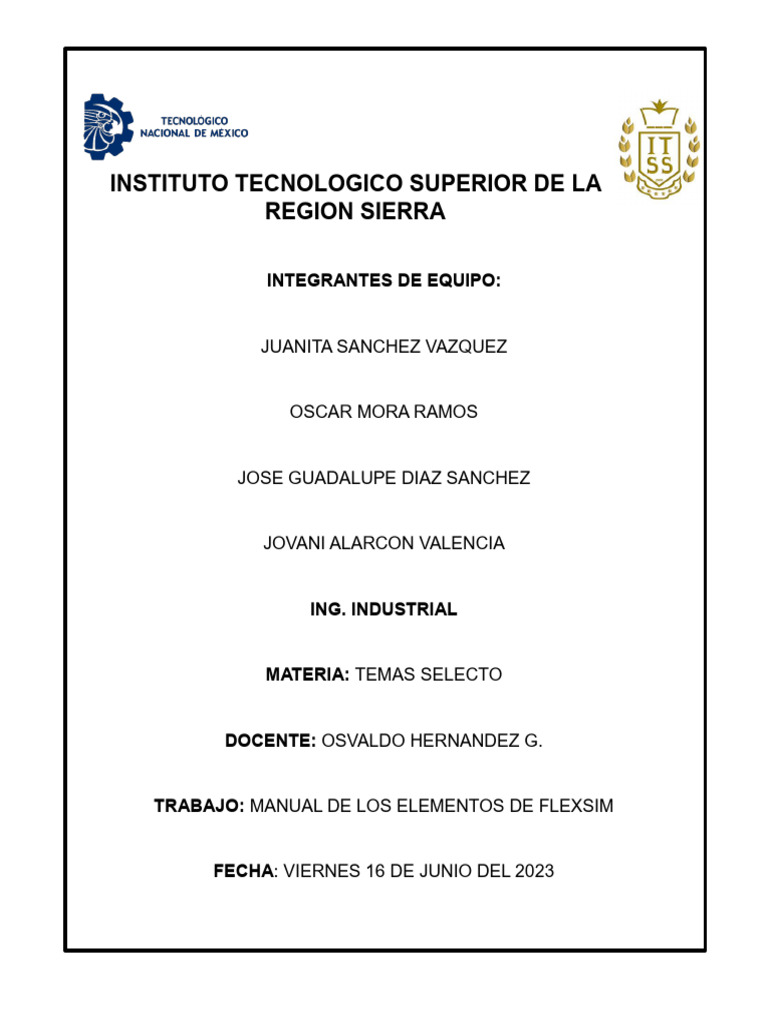 Manual de Elementos de FlexSim | PDF | Robot | Robótica