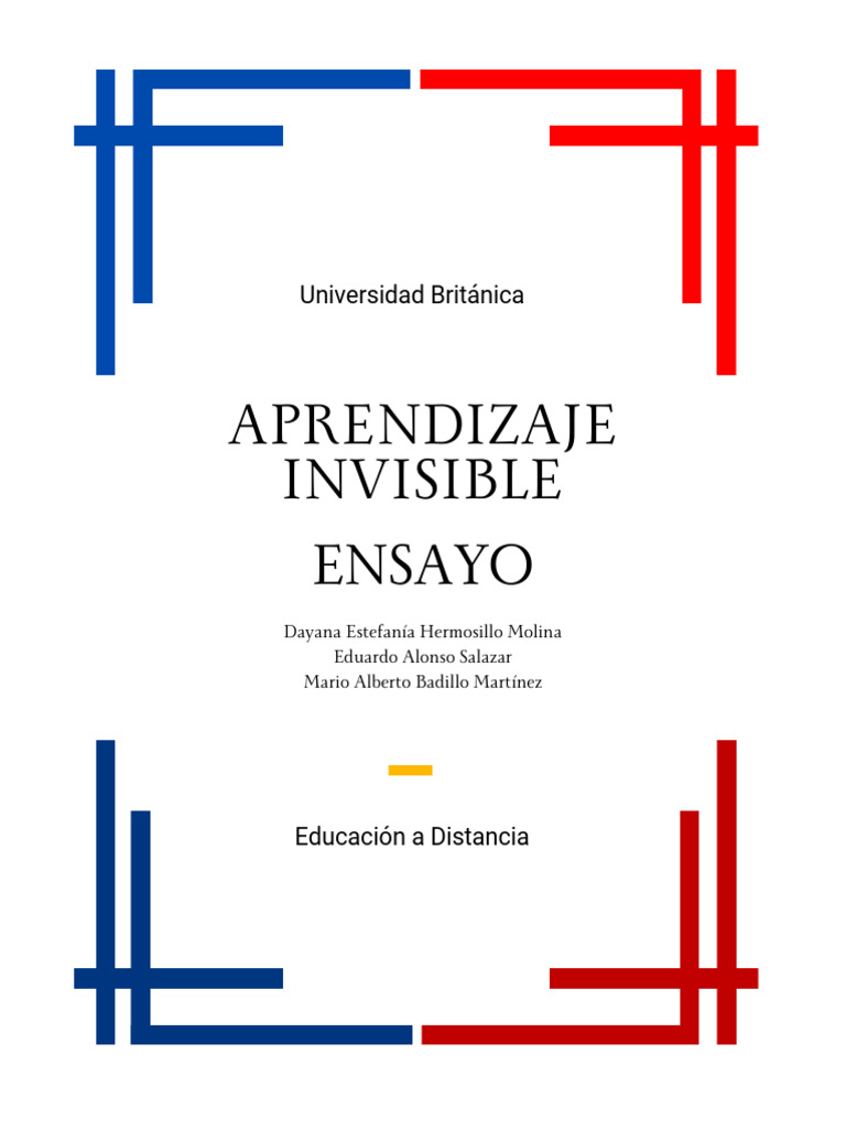 Aprendizaje Invisible | PDF | Aprendizaje | Enseñando