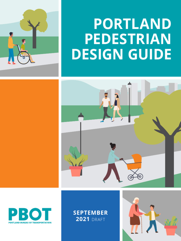 Pbot Pedestrian Design Guide - Public Review Draft | PDF | Street ...