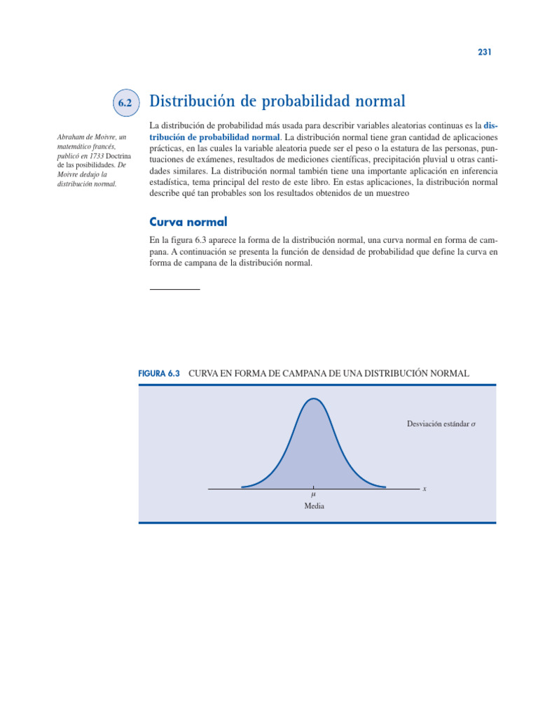 Distribución Normal y su Aplicación | PDF | Distribución normal ...
