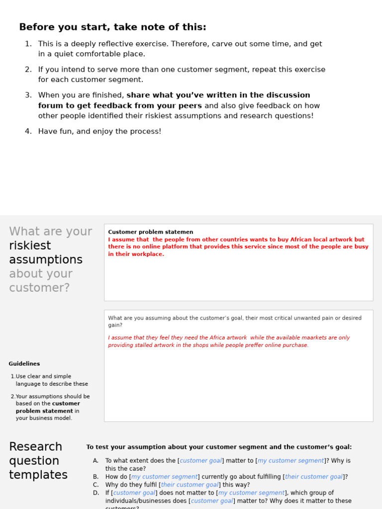 C4 Assumptions and Research Questions Worksheet | PDF | Cognition ...
