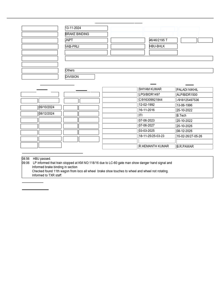 Kiran | PDF | Rail Transport | Transportation Engineering