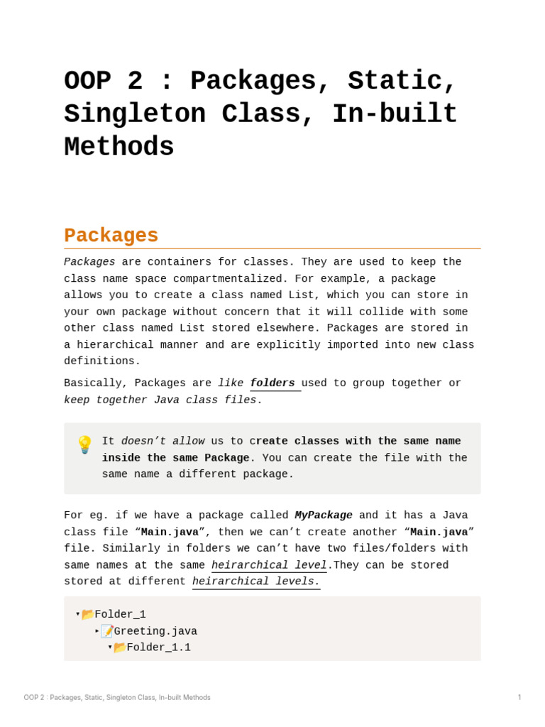 Oop 2 Pdf Class Computer Programming Method Computer Programming 6954